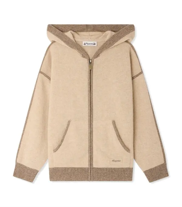Bonpoint Cashmere Zip-up Hoodie