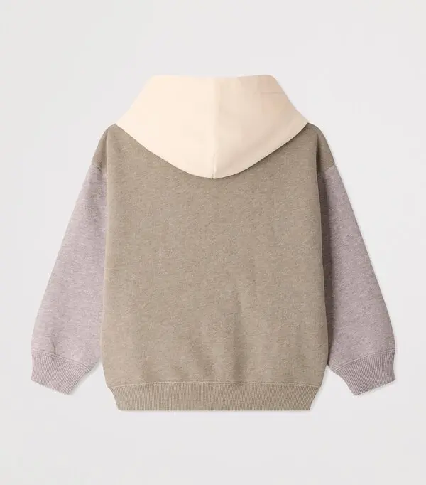 Bonpoint Cotton-blend Zip-up Hoodie