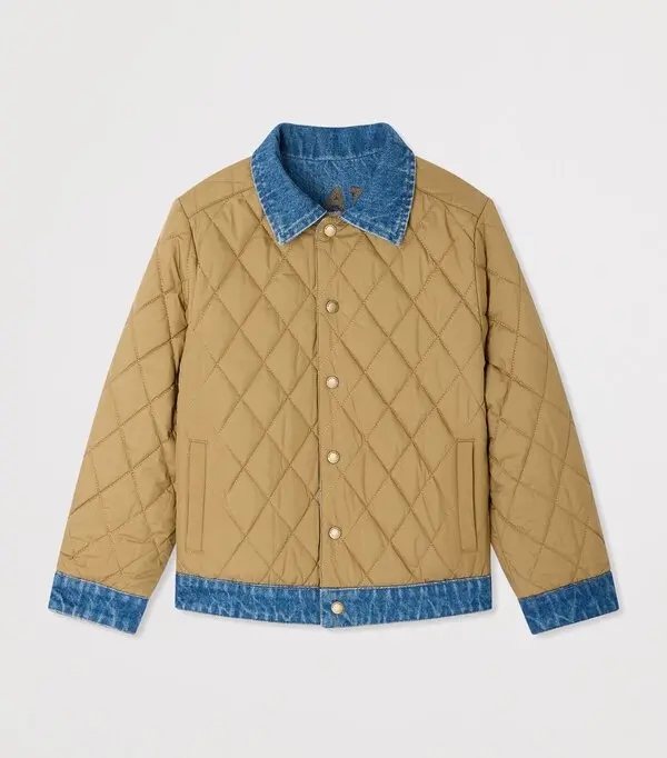 Bonpoint Reversible Quilted Denim Jacket