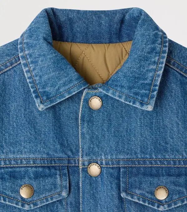 Bonpoint Reversible Quilted Denim Jacket