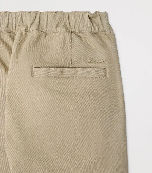 Bonpoint Cotton Elasticated Trousers