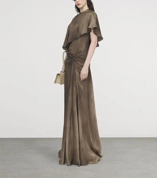 Alexander McQueen Asymmetric Cape Top