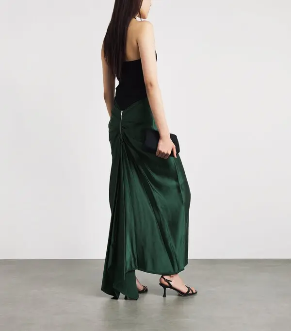 FFORME Satin Jovie Maxi Skirt