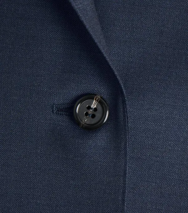 Canali Wool Double-breasted 2-piece Suit