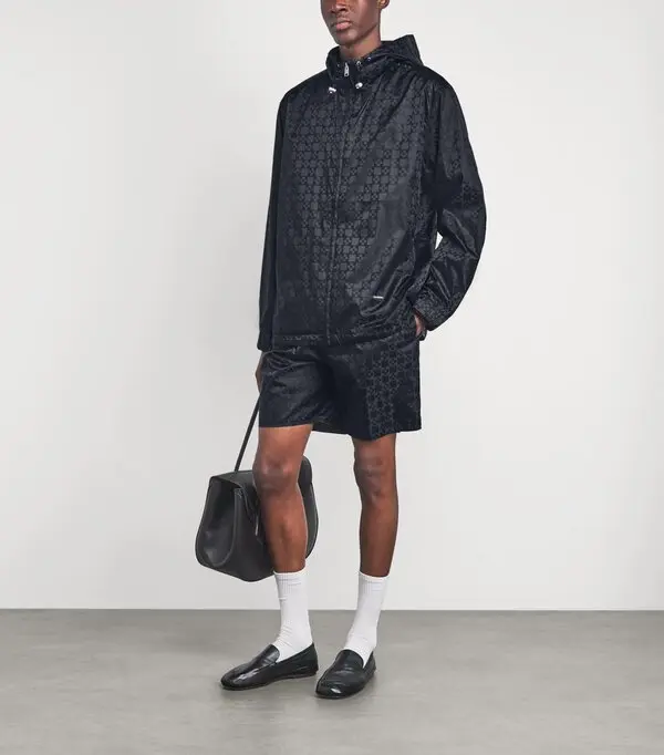Sandro Technical Fabric Jacquard Jacket