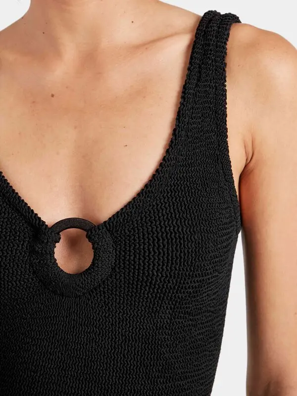 Hunza G Coverage Celine Swim | Tonal Hoops