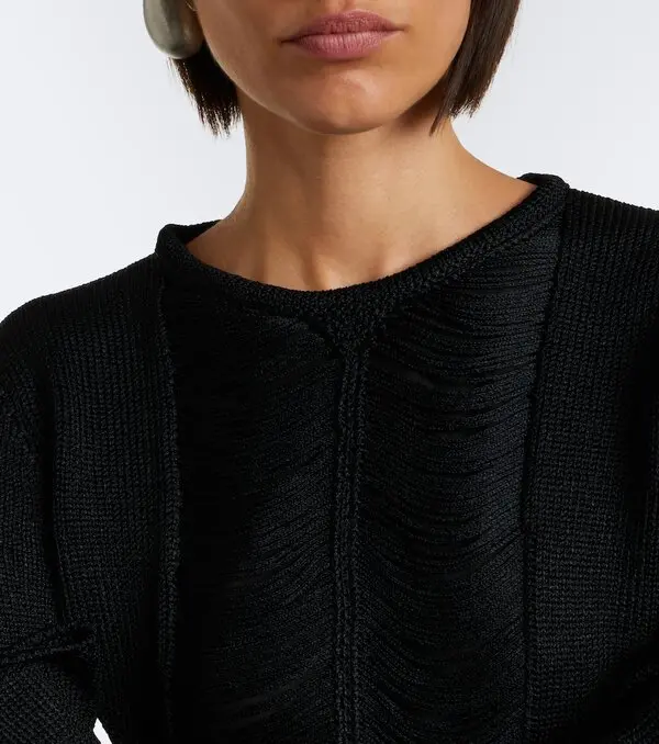 Attico Fringed Minidress