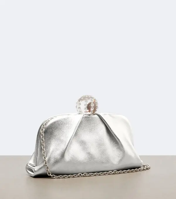 AQUAZZURA Tequila Embellished Clutch
