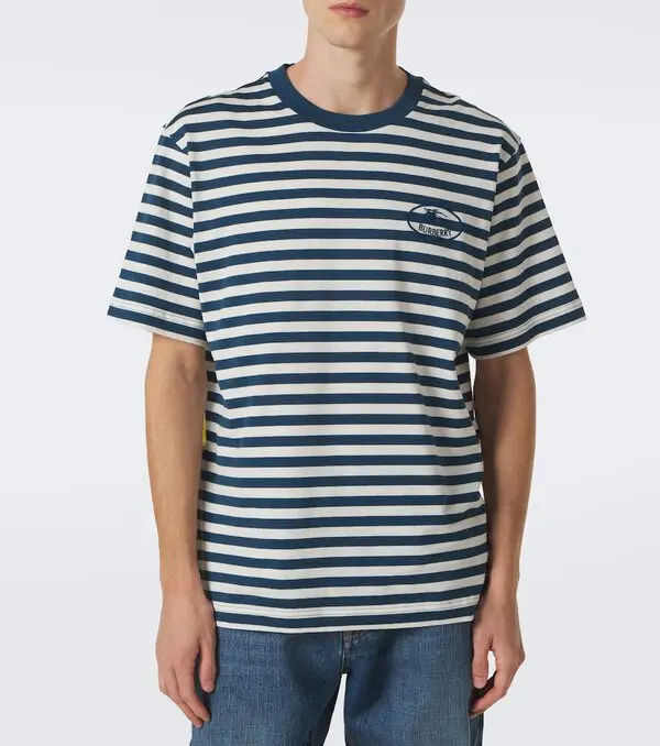 Burberry Ryan Striped Cotton Jersey T-shirt