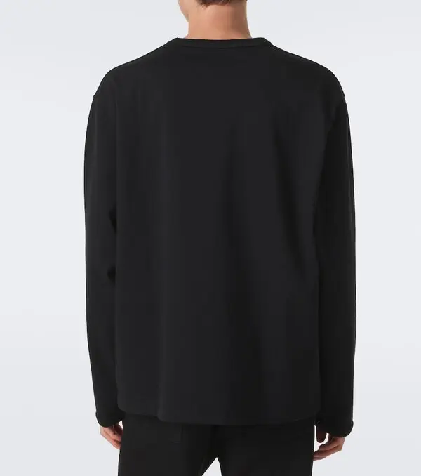 LEMAIRE Cotton Jersey T-shirt - Black