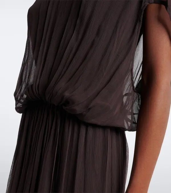 Staud Viviana Sheer Maxi Dress