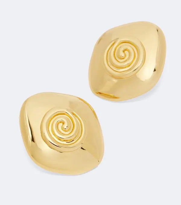 DEHANCHE Koru 14kt -plated Stud Earrings
