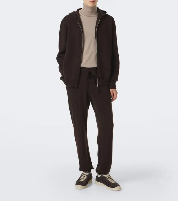 ALLUDE Wool And Cashmere Sweatpants