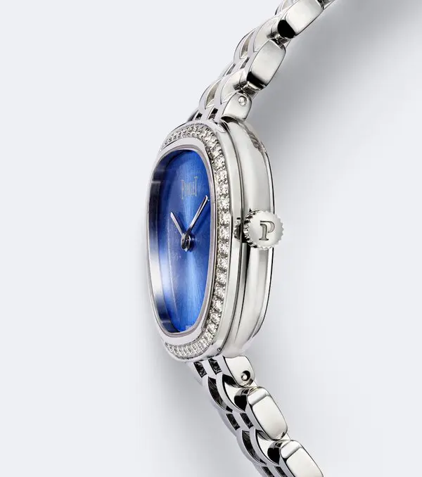 PIAGET Sixtie Embellished Stainless Steel Watch