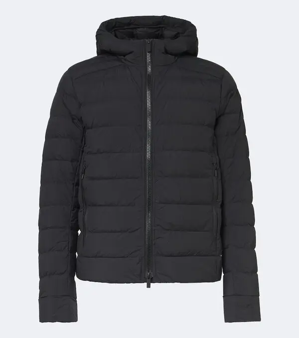 Canada Goose Crofton Enduraluxe Hooded Down Jacket - Black