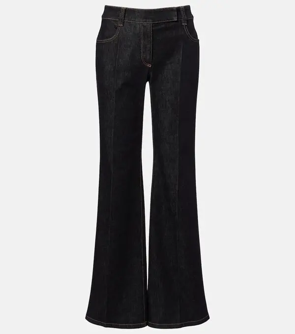 Brunello Cucinelli Monili Straight Jeans - Black