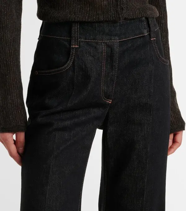 Brunello Cucinelli Monili Straight Jeans