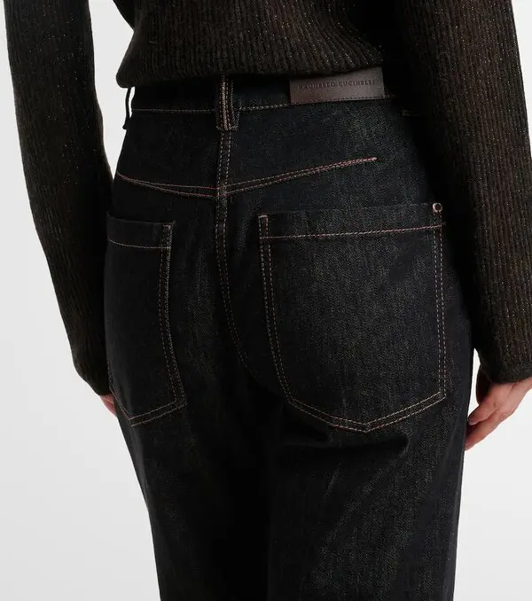 Brunello Cucinelli Monili Straight Jeans
