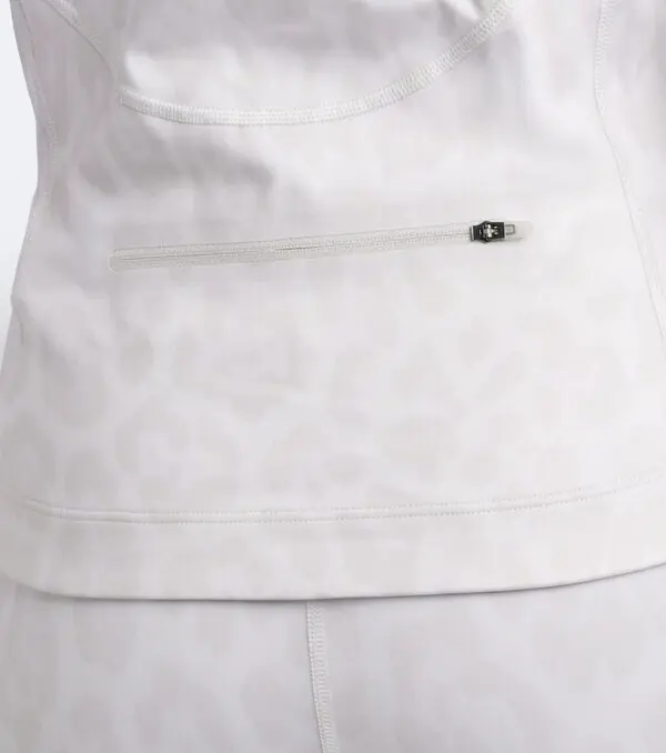Adidas By Stella McCartney Logo Leopard-print Jacket