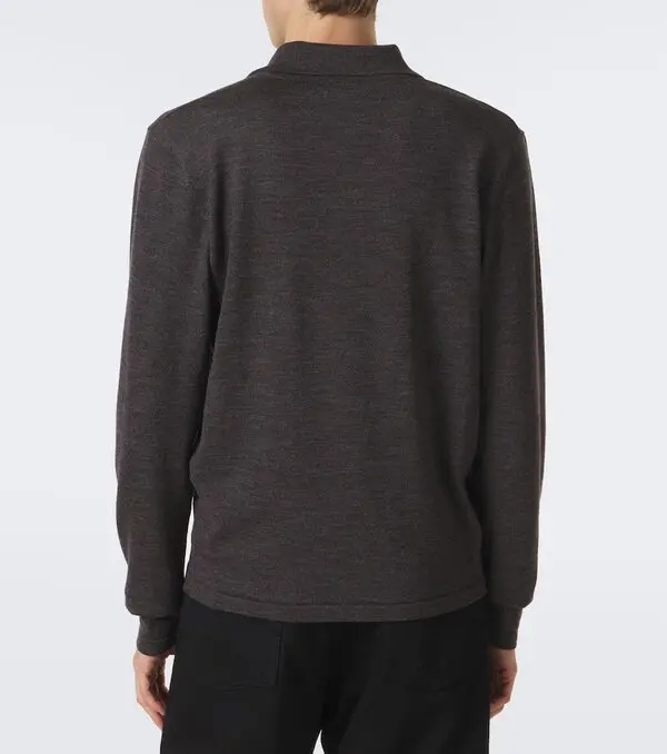 LEMAIRE Wool Polo Sweater