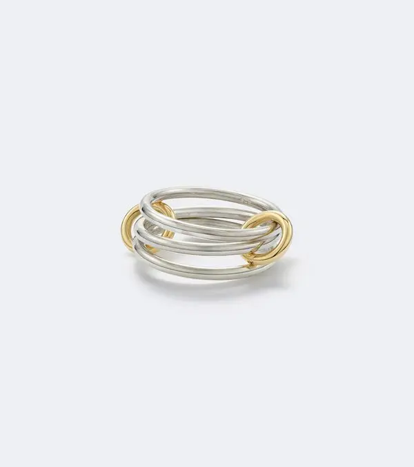 SPINELLI KILCOLLIN Solarium Sterling And 18kt Gold Ring - Silver