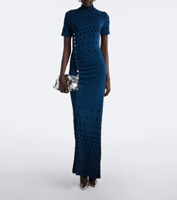 Rabanne Applique Gown