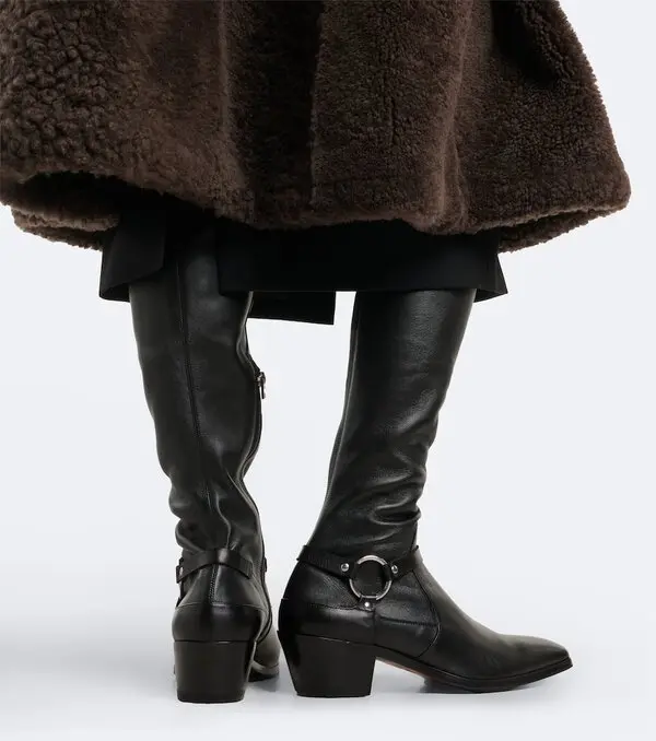 TOM FORD Leather Over-the-knee Boots