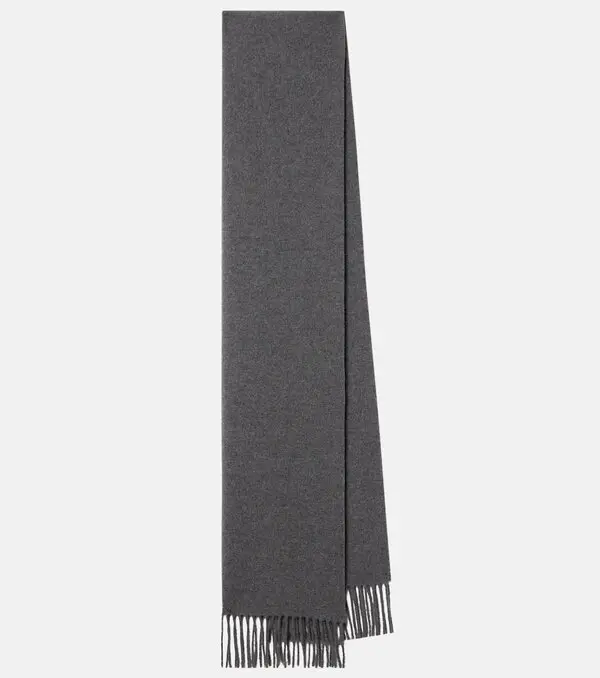Brunello Cucinelli Cashmere Scarf - Grey