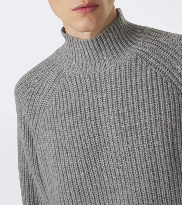 ALLUDE Wool And Cashmere Turtleneck Sweater