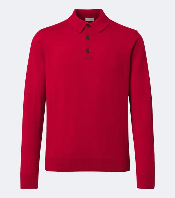 Sunspel Cashmere Polo Sweater