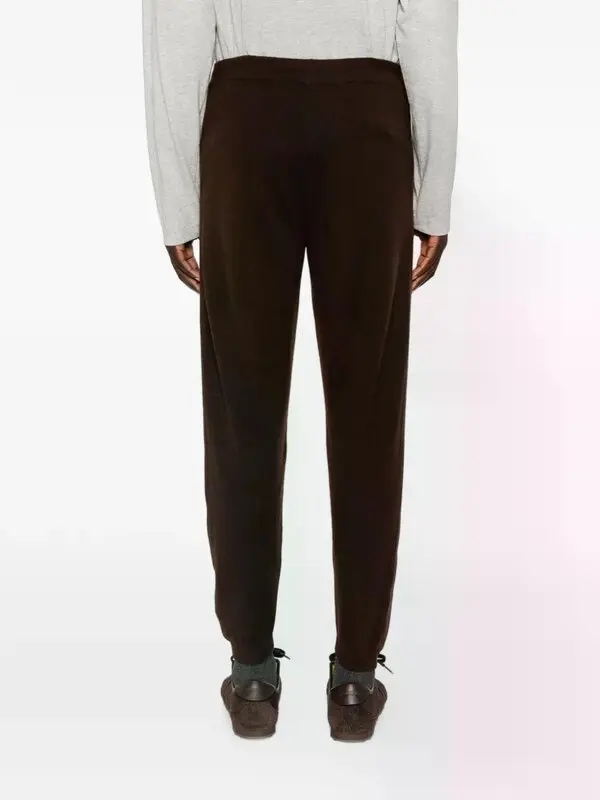 Eric Bompard Carrot-cut Cashmere Track Pants