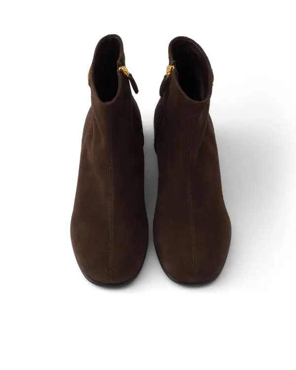 Prada Suede Booties