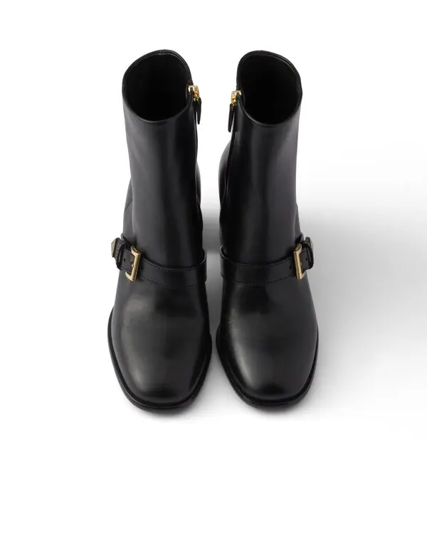 Prada Leather Booties