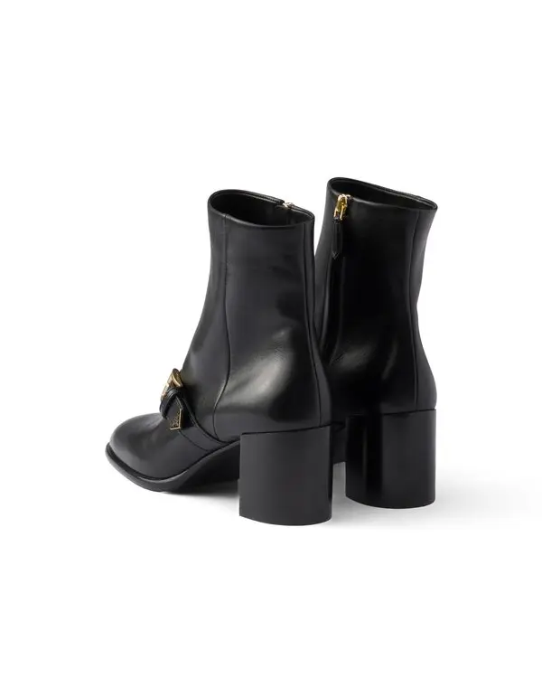 Prada Leather Booties
