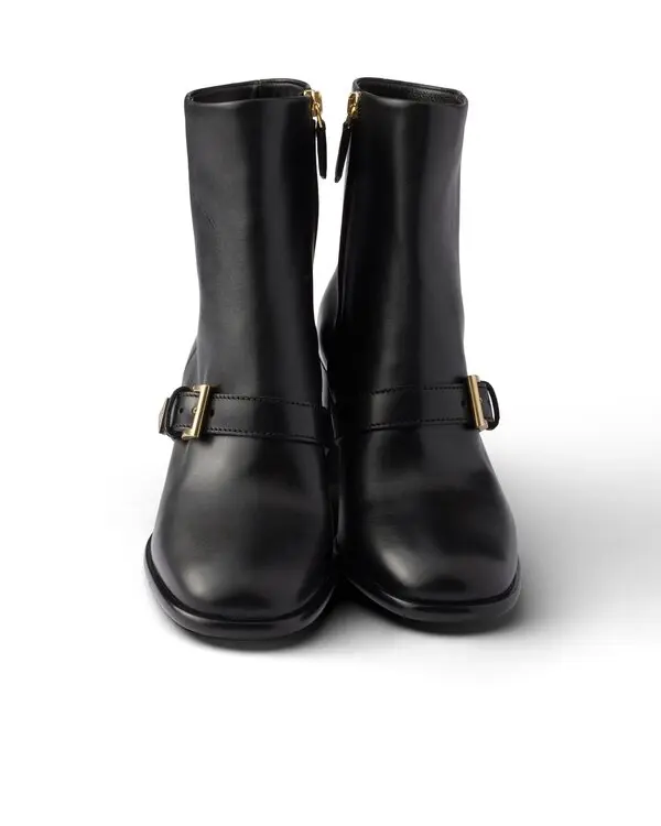 Prada Leather Booties