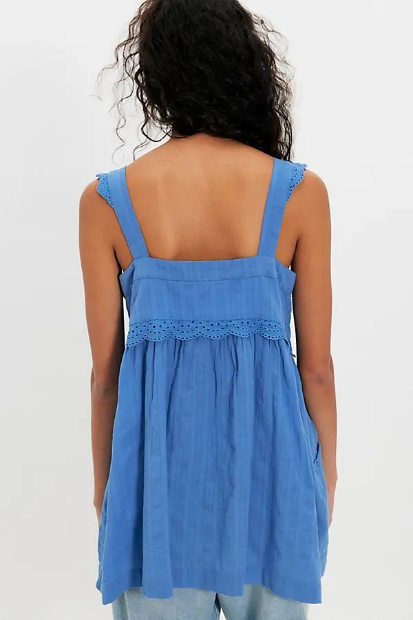 Free People Farrah Embroidered Tunic At