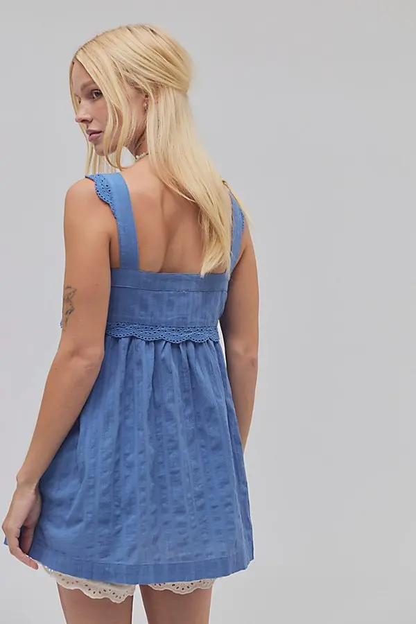 Free People Farrah Embroidered Tunic At