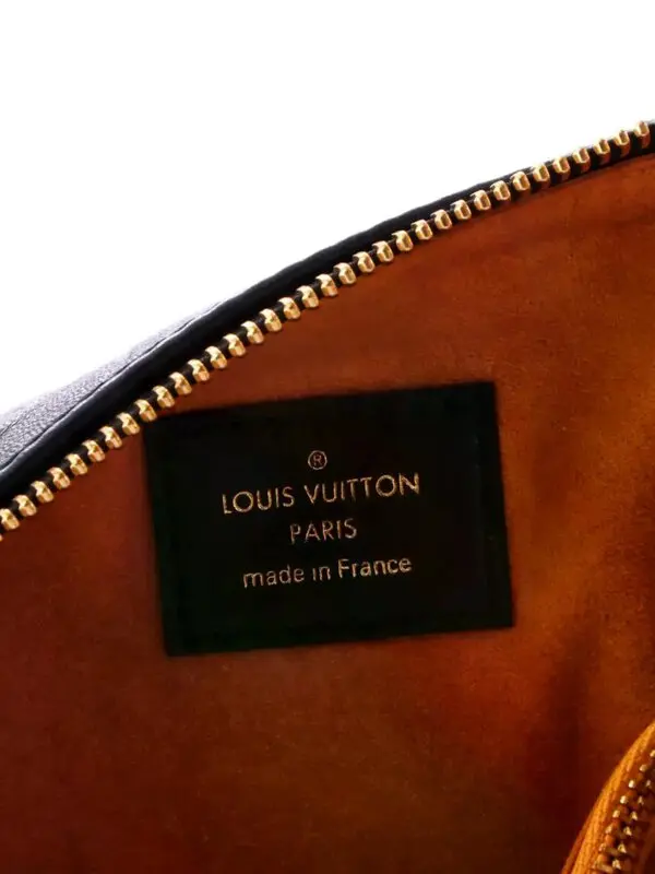 LOUIS VUITTON Coussin Monogram Embossed Lambskin Mm Bag - Black