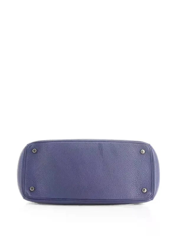 Dior Be Bag Pebbled Leather Medium Satchel