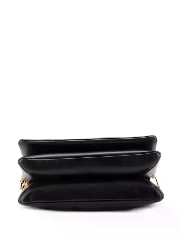 LOUIS VUITTON Convertible Coussin Monogram Embossed Lambskin Shoulder Bag - Black