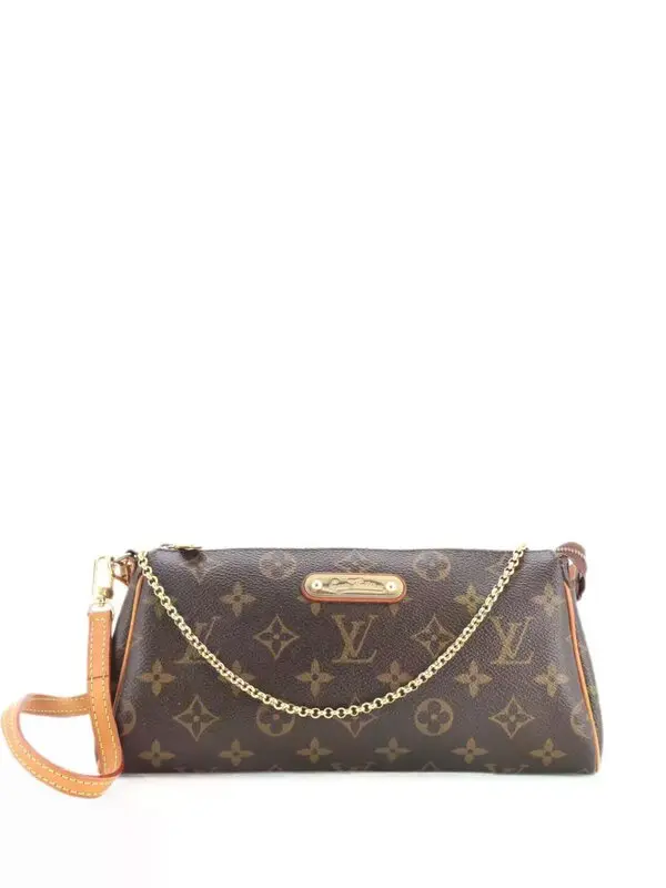 LOUIS VUITTON Eva Handbag Monogram Canvas Clutch Bag