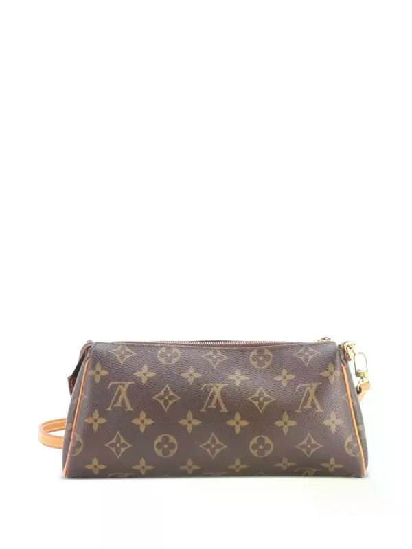 LOUIS VUITTON Monogram Canvas Eva Handbag - Brown