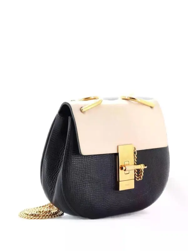 Chloé Drew Perforated Leather Mini Crossbody Bag