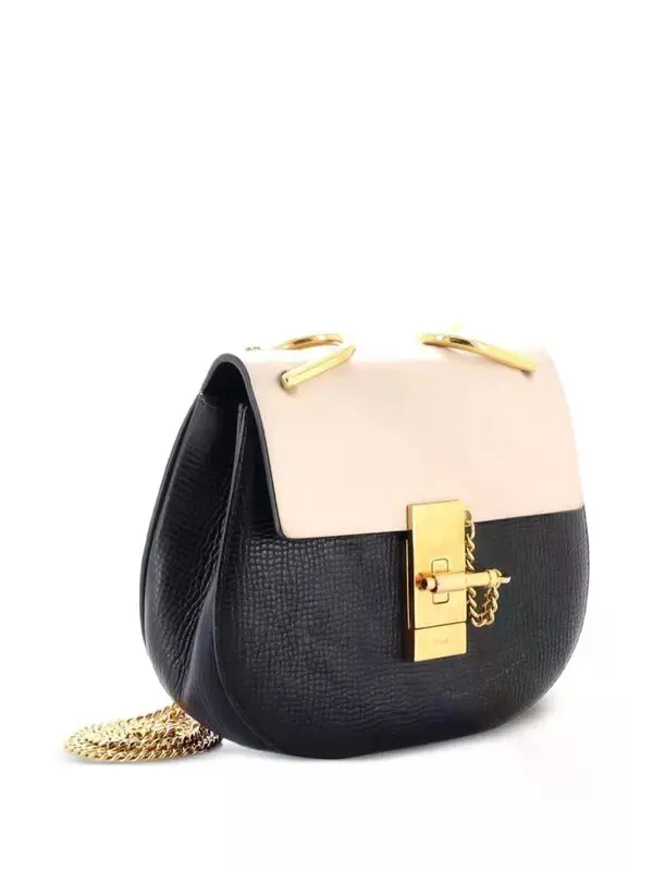Chloé Drew Perforated Leather Mini Crossbody Bag