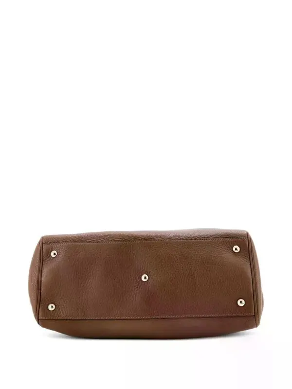 Gucci Bamboo Shopper Leather Medium Tote Bag