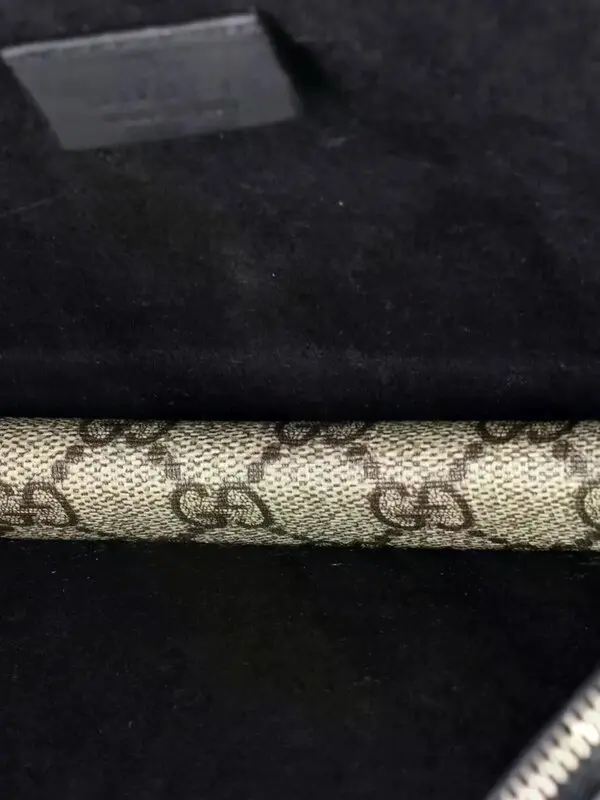 Gucci Dionysus Gg Coated Canvas Shoulder Bag With Crystal Embellishments
