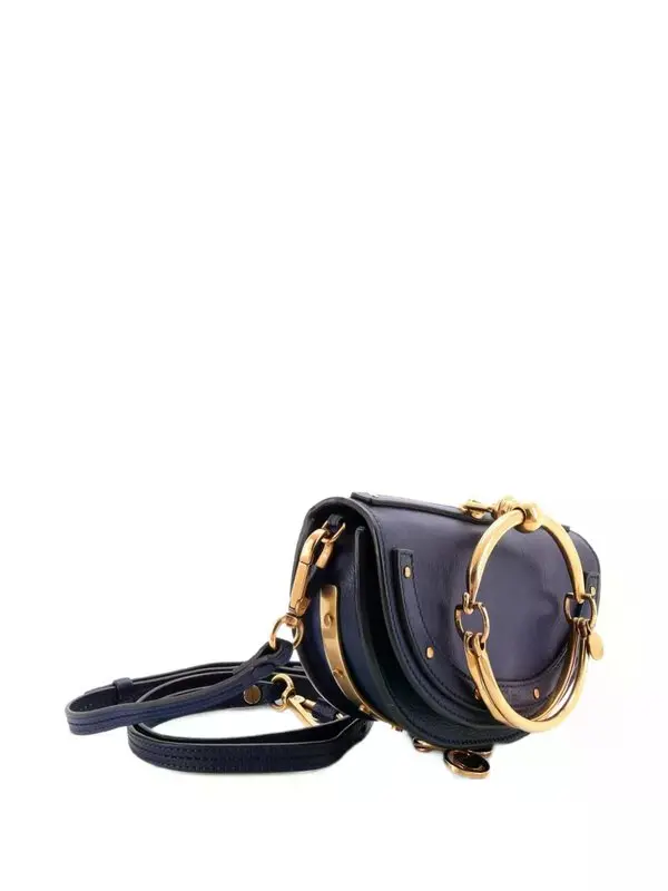 Chloé Nile Leather Mini Crossbody Bag - Blue