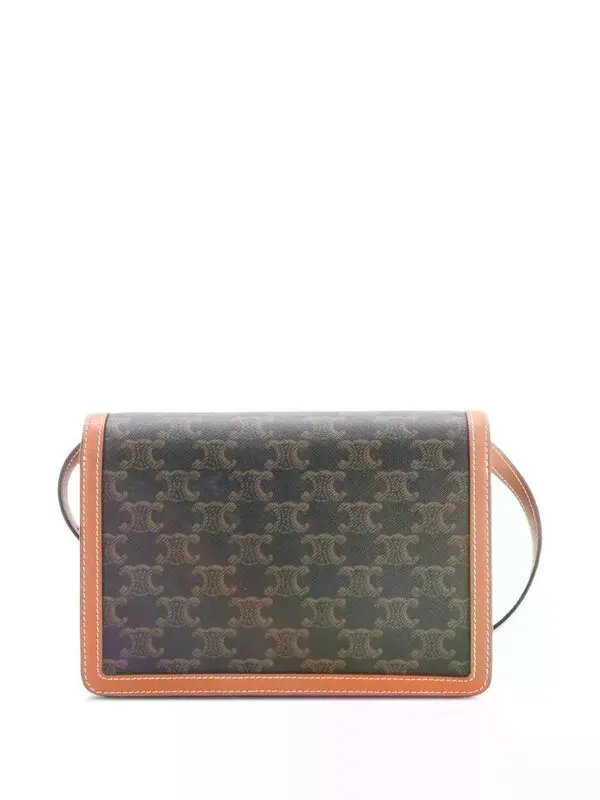 Celine Triomphe Coated Canvas Crossbody Bag