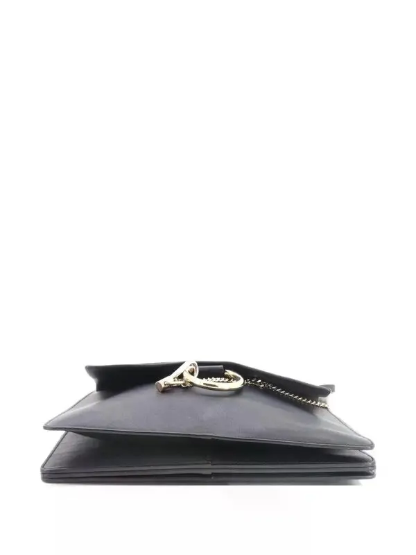Chloé Faye Leather And Suede Medium Shoulder Bag