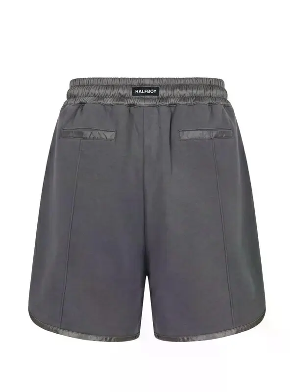 HALFBOY Drawstring-waist Contrast-trim Shorts